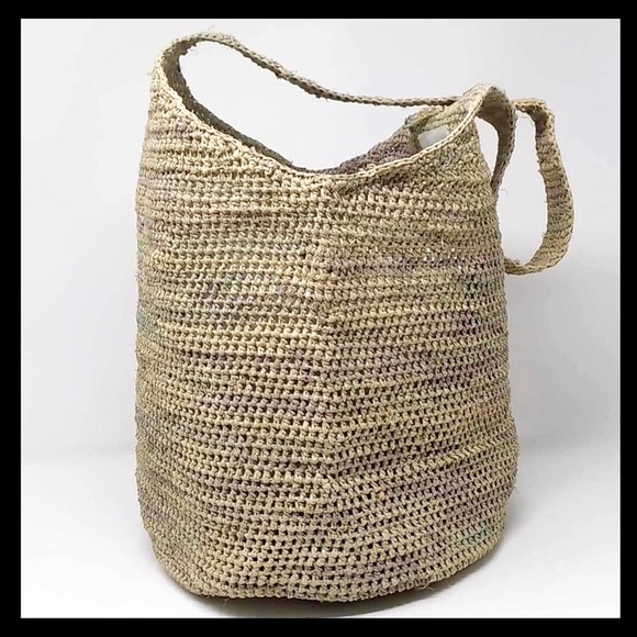 Helen Kaminski | Bags | Helen Kaminsk Woven Raffia Hobo Bag | Poshmark